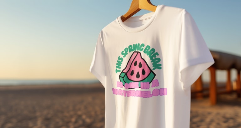 Custom Spring Break T-Shirts for Families | TeamShirts