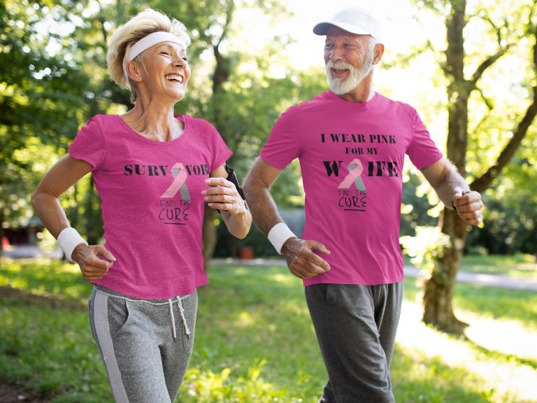 Custom Breast Cancer Awareness T-Shirts | TeamShirts